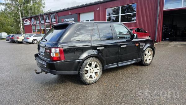 Black Land Rover Range Rover Sport 2006 in Valka, with an engine capacity of 2.70 L and mileage of 0 thousand km for 2100 €, photo 4 on AUTOMOTO.COM.LV