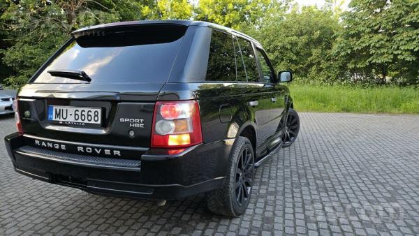 Black Land Rover Range Rover Sport 2006 in Riga, with an engine capacity of 2.70 L and mileage of 318 thousand km for 4800 €, photo 8 on AUTOMOTO.COM.LV