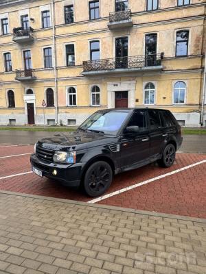 Black Land Rover Range Rover Sport 2006 in Daugavpils, with an engine capacity of 2.70 L and mileage of 307 thousand km for 3700 €, photo  on AUTOMOTO.COM.LV