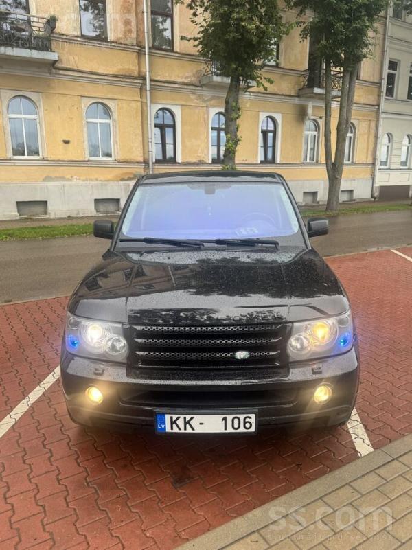 Black Land Rover Range Rover Sport 2006 in Daugavpils, with an engine capacity of 2.70 L and mileage of 307 thousand km for 3700 €, photo 2 on AUTOMOTO.COM.LV