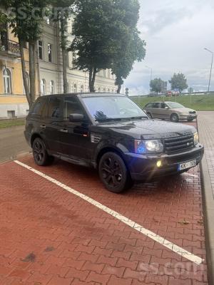 Black Land Rover Range Rover Sport 2006 in Daugavpils, with an engine capacity of 2.70 L and mileage of 307 thousand km for 3700 €, photo 4 on AUTOMOTO.COM.LV