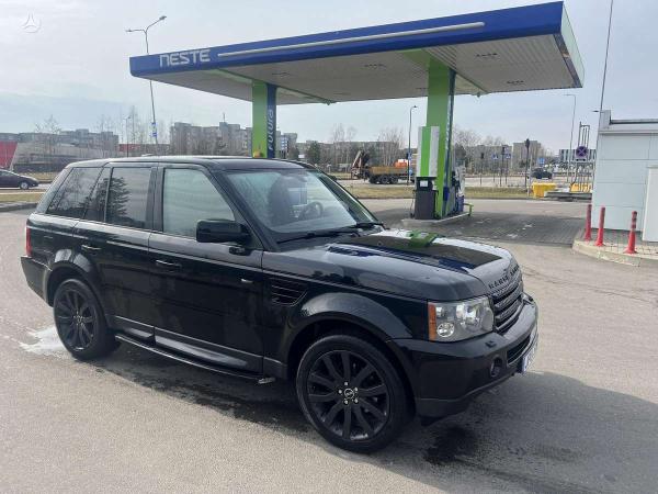Black Land Rover Range Rover Sport 2006 in Vilnius, with an engine capacity of 2.70 L and mileage of 250 thousand km for 4500 €, photo 2 on AUTOMOTO.COM.LV
