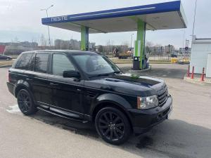 Melns Land Rover Range Rover Sport 2006 Viļņa, ar dzinēja tilpumu 2.70 L un nobraukumu 250 tūkst. km par 4500 €, foto 3 vietnē AUTOMOTO.COM.LV