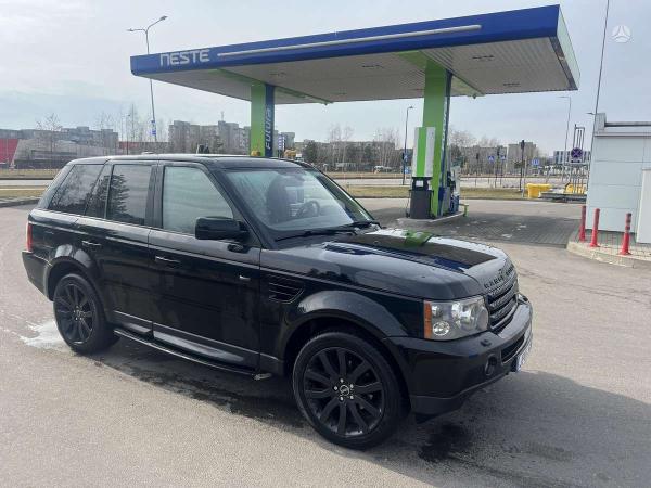 Black Land Rover Range Rover Sport 2006 in Vilnius, with an engine capacity of 2.70 L and mileage of 250 thousand km for 4500 €, photo 3 on AUTOMOTO.COM.LV