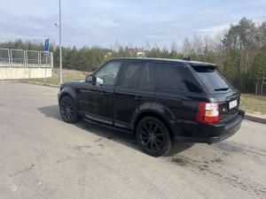 Melns Land Rover Range Rover Sport 2006 Viļņa, ar dzinēja tilpumu 2.70 L un nobraukumu 250 tūkst. km par 4500 €, foto 5 vietnē AUTOMOTO.COM.LV