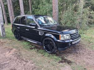 Black Land Rover Range Rover Sport 2006 in Vilnius, with an engine capacity of 2.72 L and mileage of 240 thousand km for 1750 €, photo  on AUTOMOTO.COM.LV
