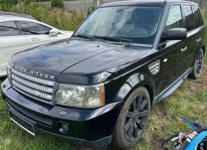 Black Land Rover Range Rover Sport 2006 in Vilnius, with an engine capacity of 4.20 L and mileage of 210 thousand km for 2700 €, photo  on AUTOMOTO.COM.LV