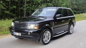 Melns Land Rover Range Rover Sport 2006 Mažeikiai, ar dzinēja tilpumu 2.72 L un nobraukumu 290 tūkst. km par 4000 €, foto  vietnē AUTOMOTO.COM.LV