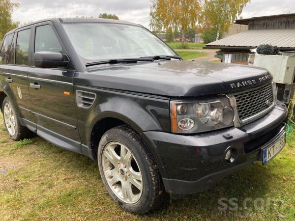 Melns Land Rover Range Rover Sport 2006 Gulbene, ar dzinēja tilpumu 2.70 L un nobraukumu 319 tūkst. km par 2000 €, foto 1 vietnē AUTOMOTO.COM.LV
