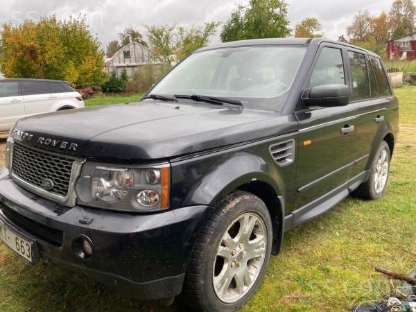 Melns Land Rover Range Rover Sport 2006 Gulbene, ar dzinēja tilpumu 2.70 L un nobraukumu 319 tūkst. km par 2000 €, foto 3 vietnē AUTOMOTO.COM.LV