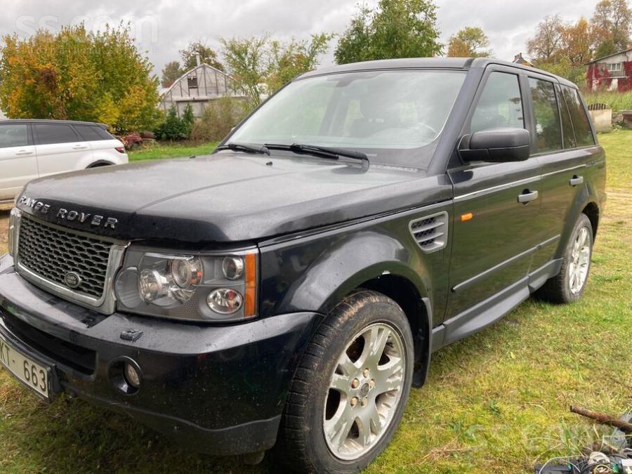 Melns Land Rover Range Rover Sport 2006 Gulbene, ar dzinēja tilpumu 2.70 L un nobraukumu 319 tūkst. km par 2000 €, foto 3 vietnē AUTOMOTO.COM.LV