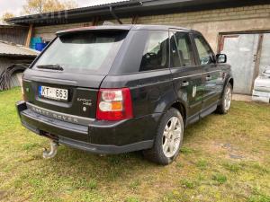 Melns Land Rover Range Rover Sport 2006 Gulbene, ar dzinēja tilpumu 2.70 L un nobraukumu 319 tūkst. km par 2000 €, foto 5 vietnē AUTOMOTO.COM.LV