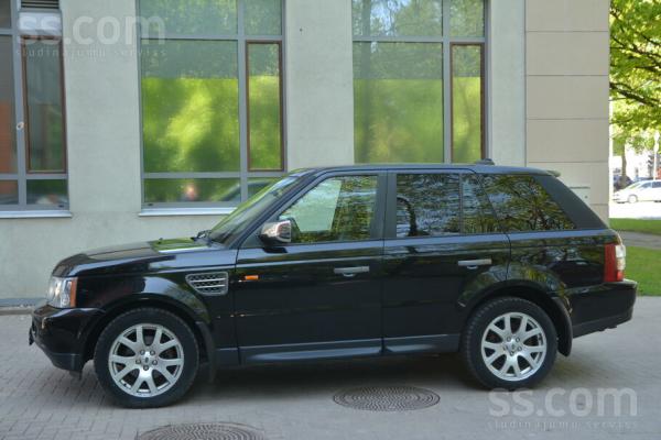 Melns Land Rover Range Rover Sport 2007 Rīga, ar dzinēja tilpumu 2.70 L un nobraukumu 208 tūkst. km par 21888 €, foto 1 vietnē AUTOMOTO.COM.LV