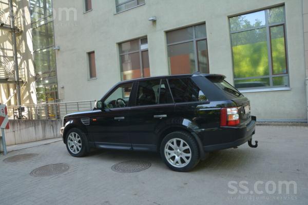 Melns Land Rover Range Rover Sport 2007 Rīga, ar dzinēja tilpumu 2.70 L un nobraukumu 208 tūkst. km par 21888 €, foto 2 vietnē AUTOMOTO.COM.LV