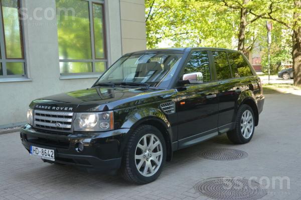 Melns Land Rover Range Rover Sport 2007 Rīga, ar dzinēja tilpumu 2.70 L un nobraukumu 208 tūkst. km par 21888 €, foto 4 vietnē AUTOMOTO.COM.LV