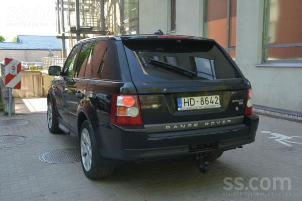 Melns Land Rover Range Rover Sport 2007 Rīga, ar dzinēja tilpumu 2.70 L un nobraukumu 208 tūkst. km par 21888 €, foto 5 vietnē AUTOMOTO.COM.LV