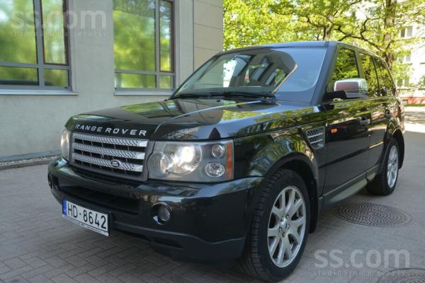 Melns Land Rover Range Rover Sport 2007 Rīga, ar dzinēja tilpumu 2.70 L un nobraukumu 208 tūkst. km par 21888 €, foto 6 vietnē AUTOMOTO.COM.LV