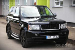 Black Land Rover Range Rover Sport 2007 in Riga, with an engine capacity of 2.70 L and mileage of 0 thousand km for 5995 €, photo 4 on AUTOMOTO.COM.LV