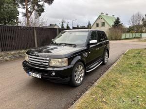 Black Land Rover Range Rover Sport 2007 in Riga, with an engine capacity of 3.60 L and mileage of 320 thousand km for 1500 €, photo 2 on AUTOMOTO.COM.LV