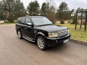 Black Land Rover Range Rover Sport 2007 in Riga, with an engine capacity of 3.60 L and mileage of 320 thousand km for 1500 €, photo 4 on AUTOMOTO.COM.LV