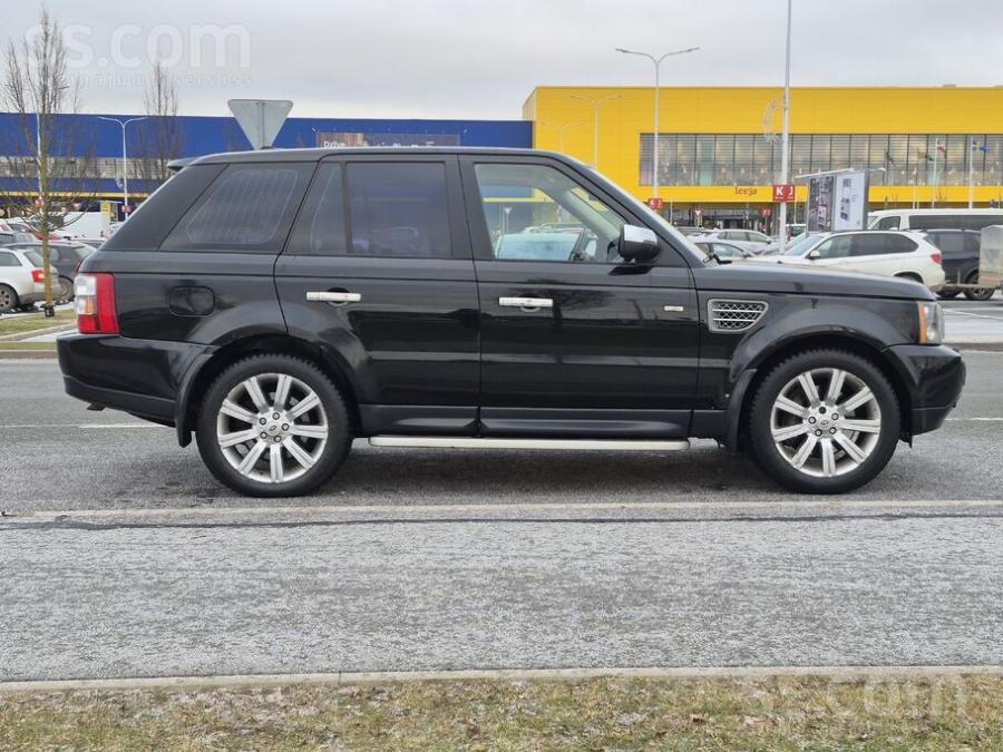Melns Land Rover Range Rover Sport 2007 Rīga, ar dzinēja tilpumu 3.60 L un nobraukumu 0 tūkst. km par 3990 €, foto 6 vietnē AUTOMOTO.COM.LV