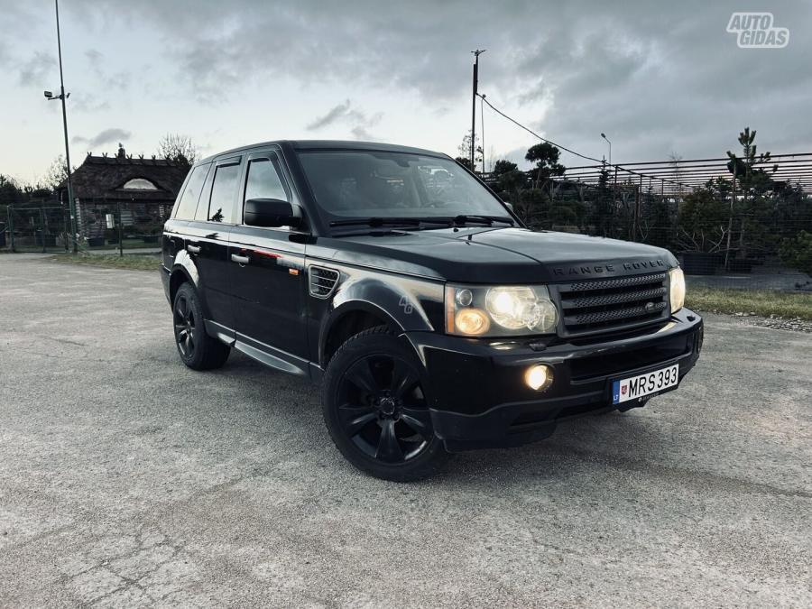 Black Land Rover Range Rover Sport 2007 in Klaipeda, with an engine capacity of 2.70 L and mileage of 311 thousand km for 4999 €, photo 5 on AUTOMOTO.COM.LV