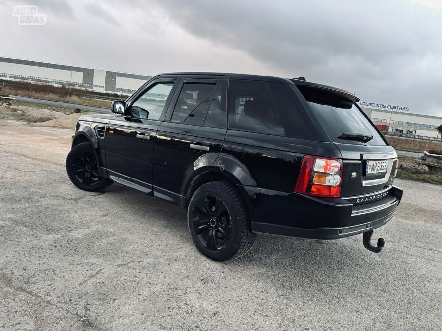 Black Land Rover Range Rover Sport 2007 in Klaipeda, with an engine capacity of 2.70 L and mileage of 311 thousand km for 4999 €, photo 11 on AUTOMOTO.COM.LV