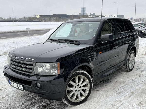 Melns Land Rover Range Rover Sport 2007 Viļņa, ar dzinēja tilpumu 2.72 L un nobraukumu 240 tūkst. km par 4500 €, foto 2 vietnē AUTOMOTO.COM.LV