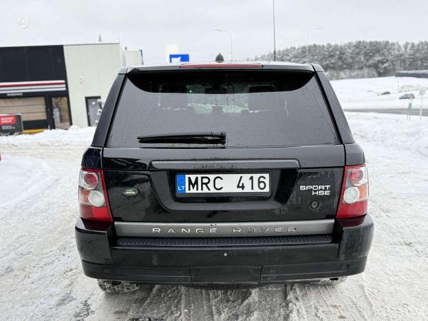 Melns Land Rover Range Rover Sport 2007 Viļņa, ar dzinēja tilpumu 2.72 L un nobraukumu 240 tūkst. km par 4500 €, foto 4 vietnē AUTOMOTO.COM.LV