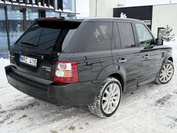 Melns Land Rover Range Rover Sport 2007 Viļņa, ar dzinēja tilpumu 2.72 L un nobraukumu 240 tūkst. km par 4500 €, foto 5 vietnē AUTOMOTO.COM.LV