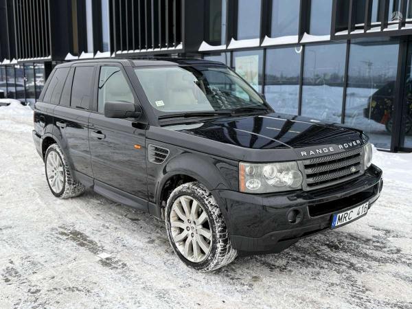 Melns Land Rover Range Rover Sport 2007 Viļņa, ar dzinēja tilpumu 2.72 L un nobraukumu 240 tūkst. km par 4500 €, foto 6 vietnē AUTOMOTO.COM.LV