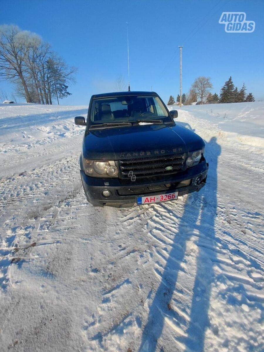 Black Land Rover Range Rover Sport 2007 in Alytus, with an engine capacity of 2.70 L and mileage of 337 thousand km for 1900 €, photo 2 on AUTOMOTO.COM.LV