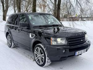 Black Land Rover Range Rover Sport 2007 in Klaipeda, with an engine capacity of 2.72 L and mileage of 378 thousand km for 5999 €, photo  on AUTOMOTO.COM.LV