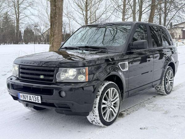 Melns Land Rover Range Rover Sport 2007 Klaipėda, ar dzinēja tilpumu 2.72 L un nobraukumu 378 tūkst. km par 5999 €, foto 3 vietnē AUTOMOTO.COM.LV
