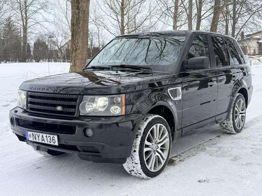 Melns Land Rover Range Rover Sport 2007 Klaipėda, ar dzinēja tilpumu 2.72 L un nobraukumu 378 tūkst. km par 5999 €, foto 3 vietnē AUTOMOTO.COM.LV
