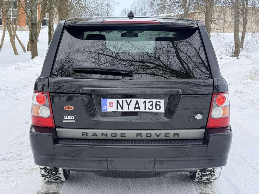 Melns Land Rover Range Rover Sport 2007 Klaipėda, ar dzinēja tilpumu 2.72 L un nobraukumu 378 tūkst. km par 5999 €, foto 6 vietnē AUTOMOTO.COM.LV