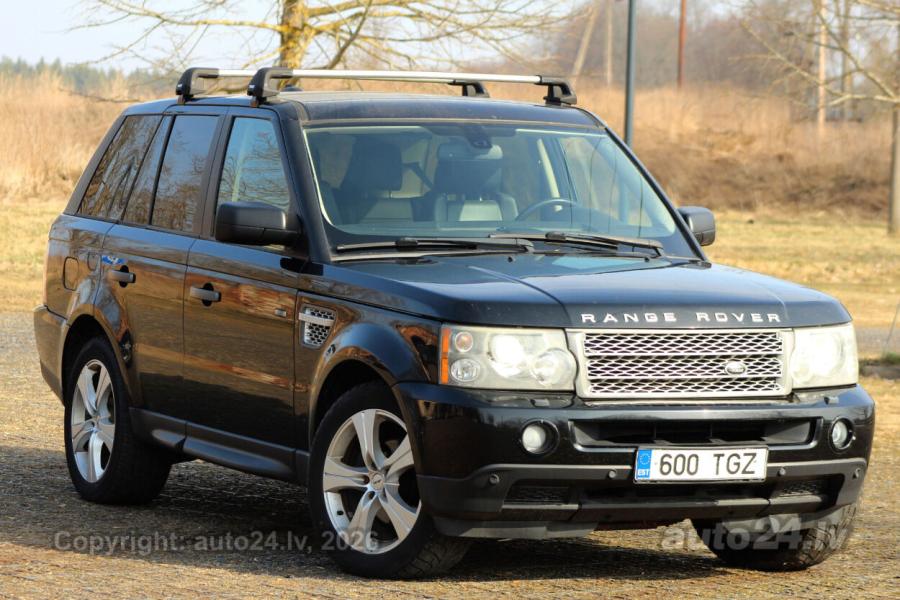 Melns Land Rover Range Rover Sport 2007 Tartu, ar dzinēja tilpumu 2.70 L un nobraukumu 338 tūkst. km par 4999 €, foto 1 vietnē AUTOMOTO.COM.LV