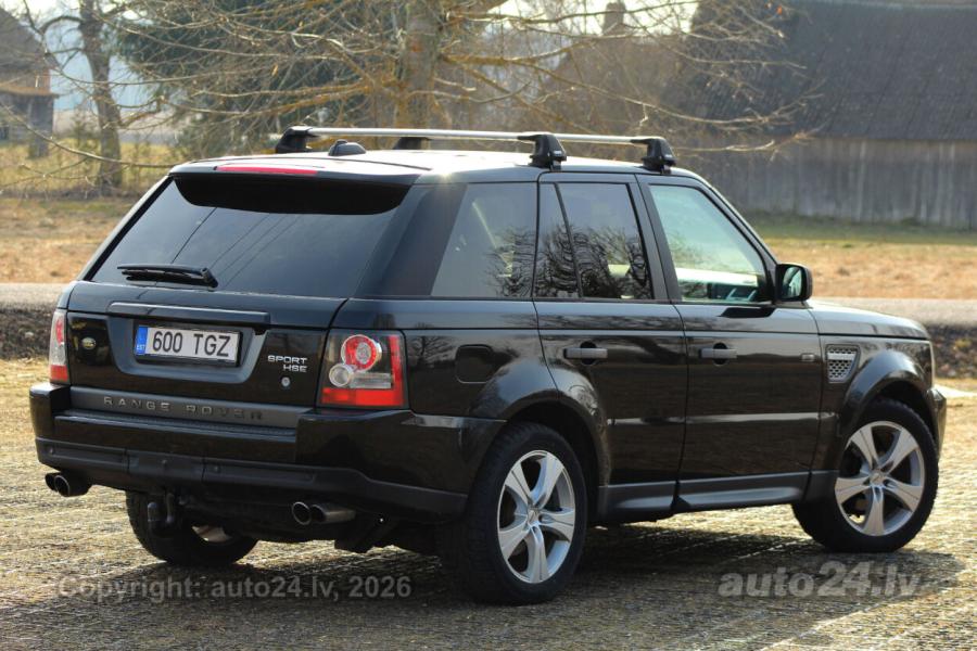 Melns Land Rover Range Rover Sport 2007 Tartu, ar dzinēja tilpumu 2.70 L un nobraukumu 338 tūkst. km par 4999 €, foto 4 vietnē AUTOMOTO.COM.LV