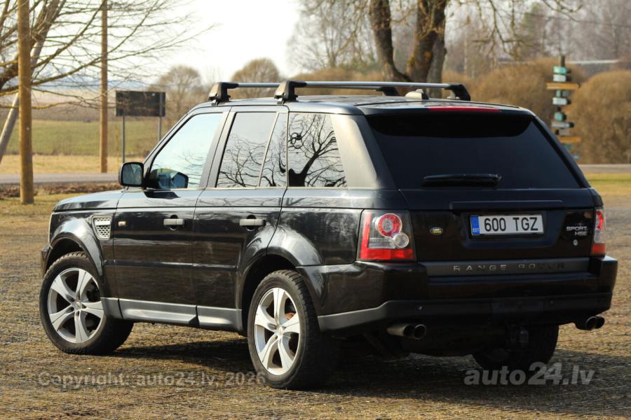 Melns Land Rover Range Rover Sport 2007 Tartu, ar dzinēja tilpumu 2.70 L un nobraukumu 338 tūkst. km par 4999 €, foto 5 vietnē AUTOMOTO.COM.LV