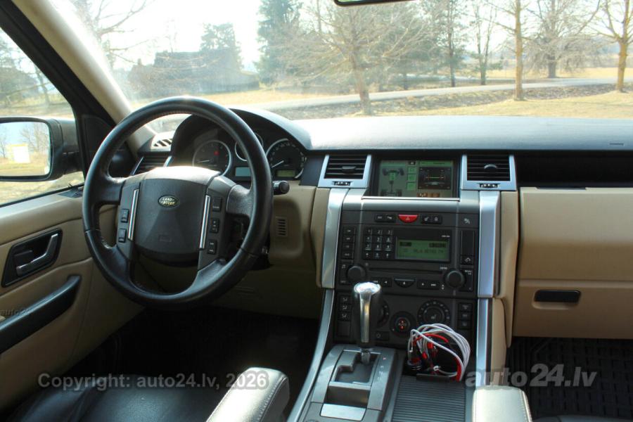 Melns Land Rover Range Rover Sport 2007 Tartu, ar dzinēja tilpumu 2.70 L un nobraukumu 338 tūkst. km par 4999 €, foto 6 vietnē AUTOMOTO.COM.LV