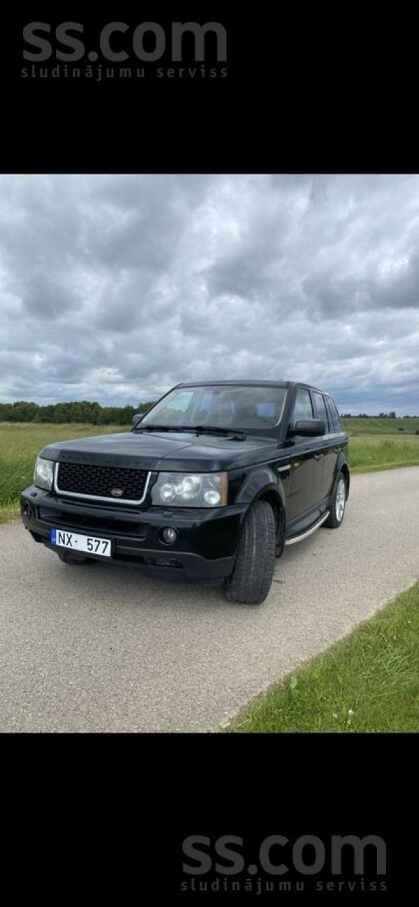 Black Land Rover Range Rover Sport 2007 in Bauska, with an engine capacity of 3.60 L and mileage of 329 thousand km for 5000 €, photo 2 on AUTOMOTO.COM.LV
