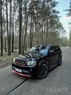 Melns Land Rover Range Rover Sport 2007 Daugavpils, ar dzinēja tilpumu 3.60 L un nobraukumu 333 tūkst. km par 6700 €, foto  vietnē AUTOMOTO.COM.LV