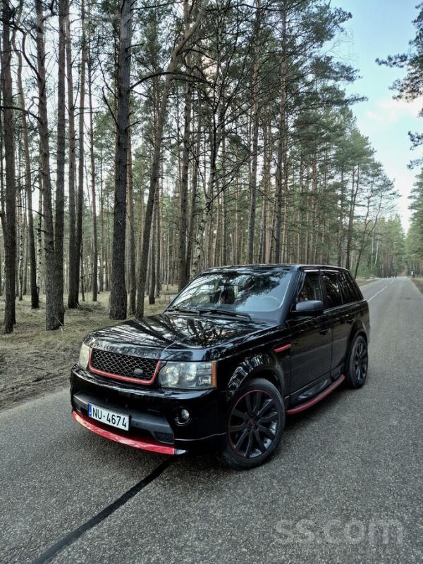 Melns Land Rover Range Rover Sport 2007 Daugavpils, ar dzinēja tilpumu 3.60 L un nobraukumu 333 tūkst. km par 6700 €, foto 1 vietnē AUTOMOTO.COM.LV