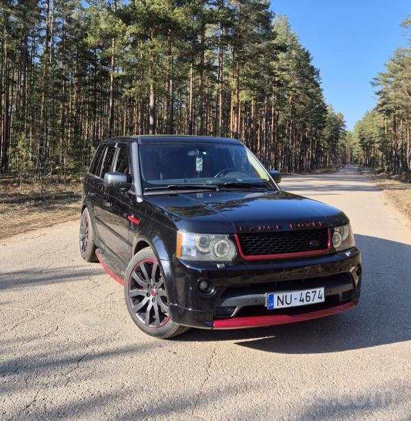 Black Land Rover Range Rover Sport 2007 in Daugavpils, with an engine capacity of 3.60 L and mileage of 333 thousand km for 6700 €, photo 4 on AUTOMOTO.COM.LV