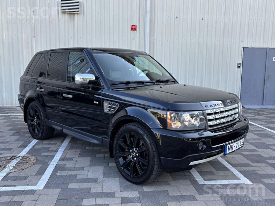 Melns Land Rover Range Rover Sport 2007 Rīga, ar dzinēja tilpumu 2.70 L un nobraukumu 275 tūkst. km par 7950 €, foto 3 vietnē AUTOMOTO.COM.LV