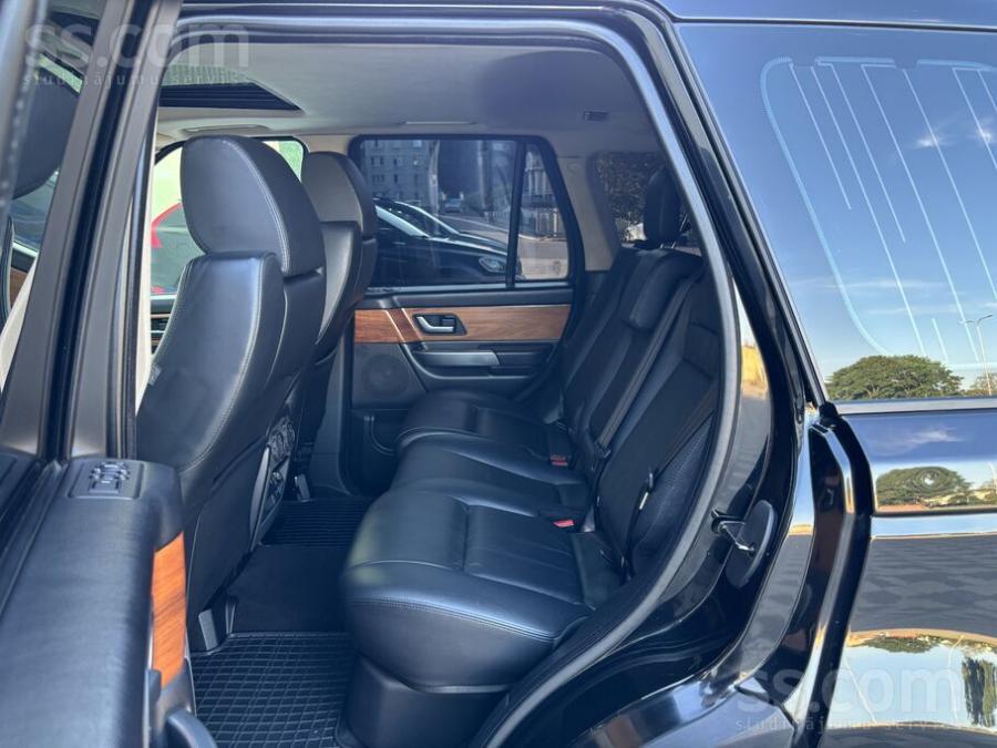 Melns Land Rover Range Rover Sport 2007 Rīga, ar dzinēja tilpumu 2.70 L un nobraukumu 275 tūkst. km par 7950 €, foto 10 vietnē AUTOMOTO.COM.LV