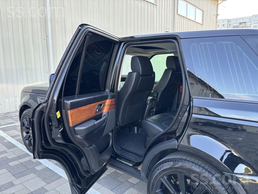 Melns Land Rover Range Rover Sport 2007 Rīga, ar dzinēja tilpumu 2.70 L un nobraukumu 275 tūkst. km par 7950 €, foto 11 vietnē AUTOMOTO.COM.LV