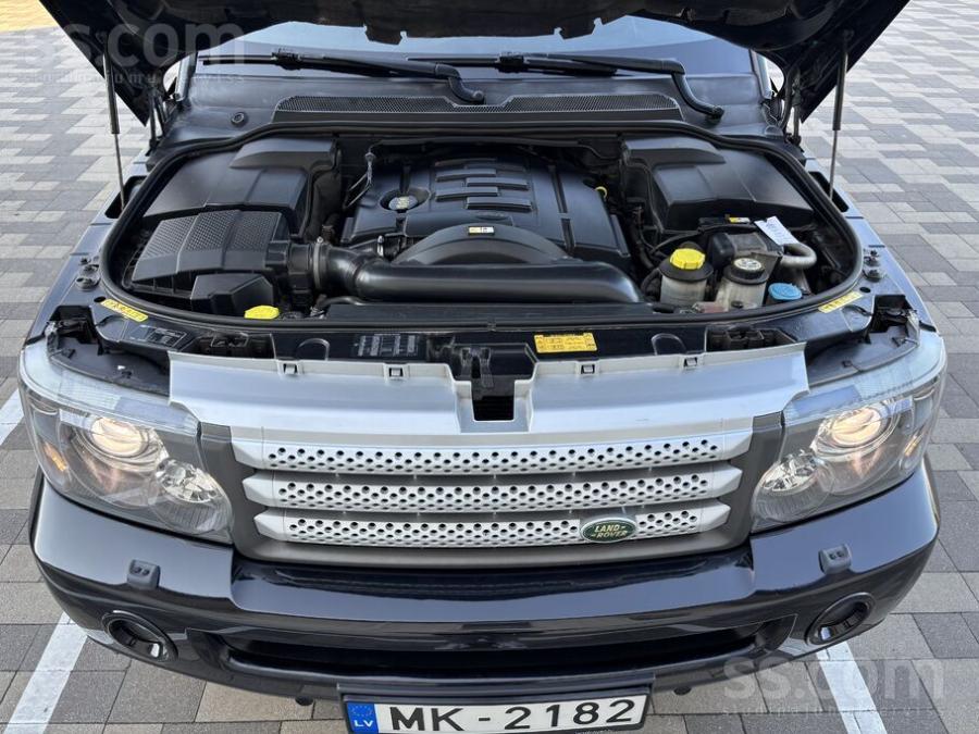 Melns Land Rover Range Rover Sport 2007 Rīga, ar dzinēja tilpumu 2.70 L un nobraukumu 275 tūkst. km par 7950 €, foto 12 vietnē AUTOMOTO.COM.LV