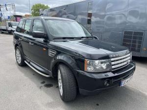 Melns Land Rover Range Rover Sport 2007 Viļņa, ar dzinēja tilpumu 3.63 L un nobraukumu 380 tūkst. km par 2999 €, foto  vietnē AUTOMOTO.COM.LV