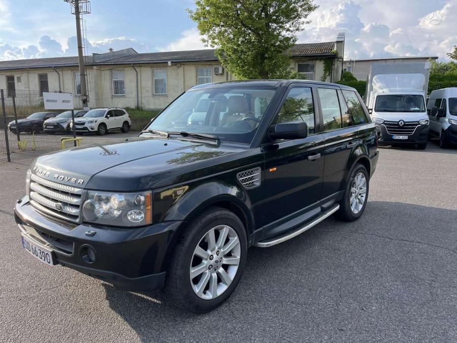 Melns Land Rover Range Rover Sport 2007 Viļņa, ar dzinēja tilpumu 3.63 L un nobraukumu 350 tūkst. km par 3500 €, foto 3 vietnē AUTOMOTO.COM.LV